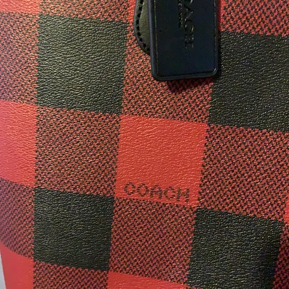 Coach | Bags | New Beautiful Buffalo Plaid City Tote By Coach | Poshmark